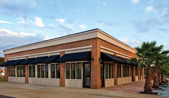 Brick alternative helps restaurant reach LEED | Building Design ...