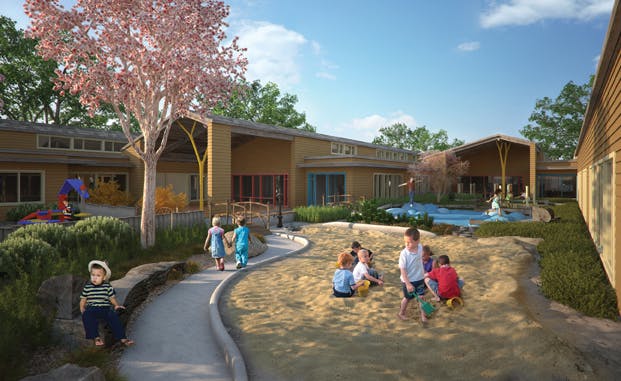 Oregon childhood center designed at child-friendly scale | Building ...