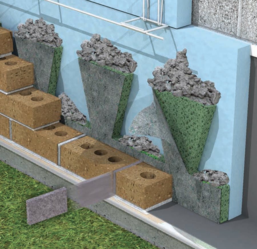 Mortar Net adds insect barrier | Building Design + Construction