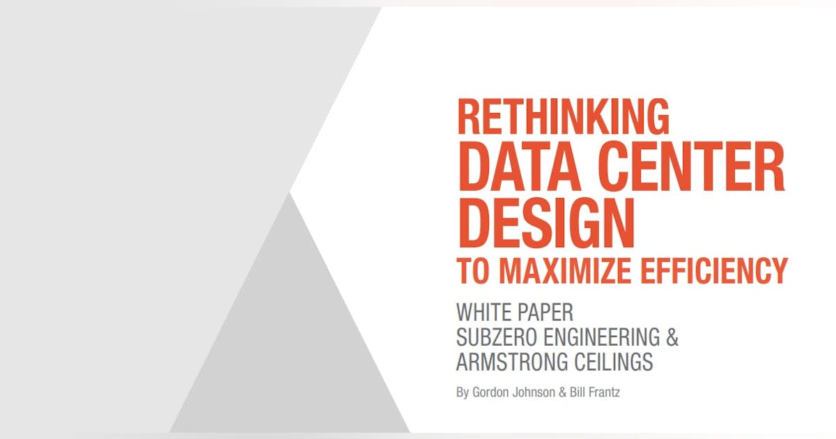 Rethinking Data Center Design to Maximize Efficiency | Building Design ... Rethinking Data Center Design to Maximize Efficiency | Building Design ...