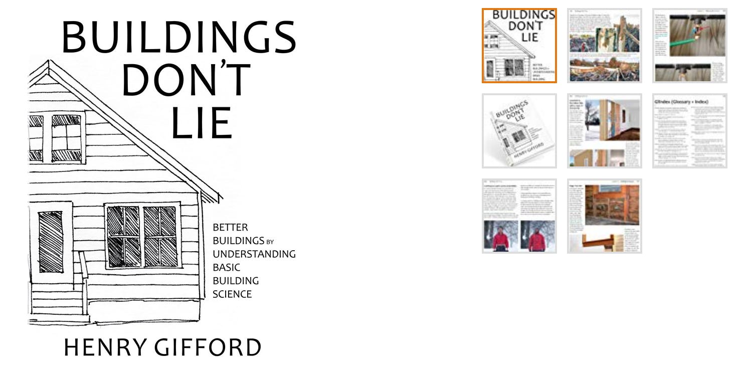'Buildings Don't Lie': A building science reference book worth your ...