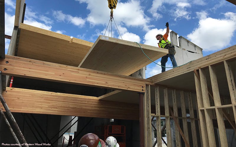 Exposing the beauty of engineered wood | Building Design+Construction