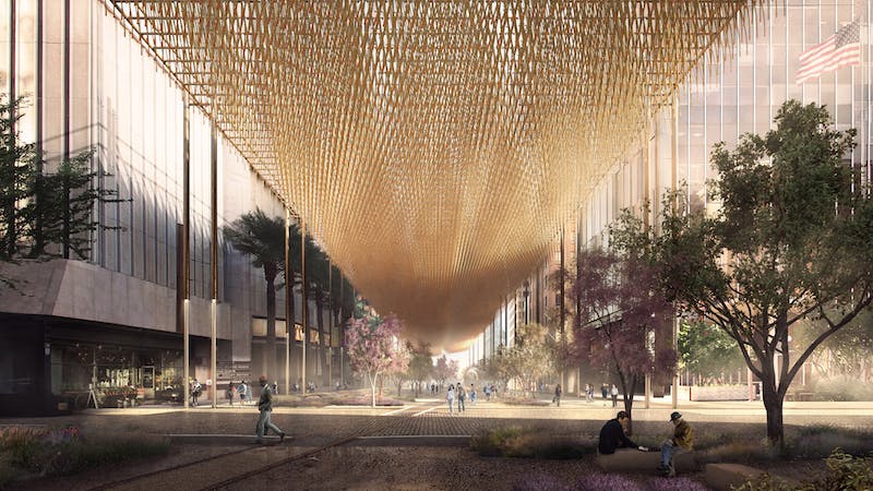 Fiber canopies proposed to turn Phoenix streets into comfortable public ...