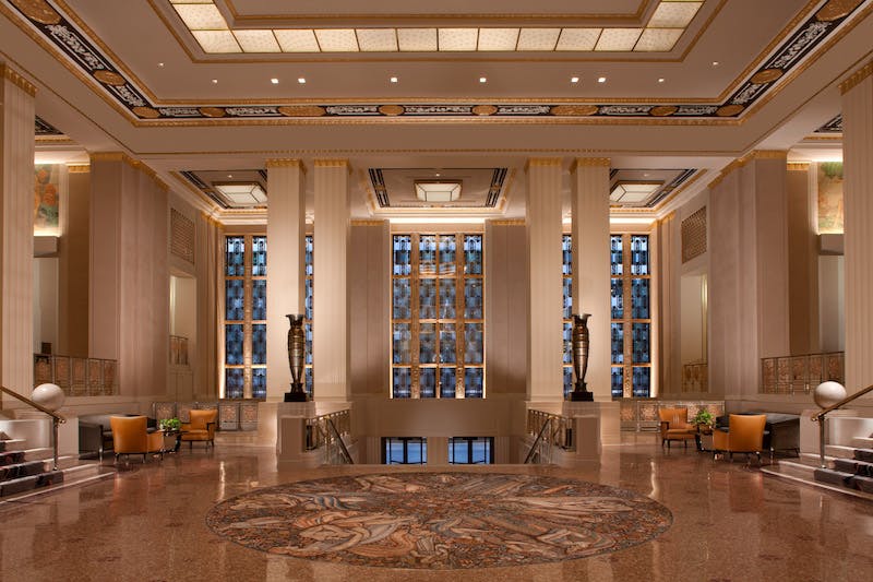 The massive facelift of New York’s famed Waldorf Astoria moves into ...