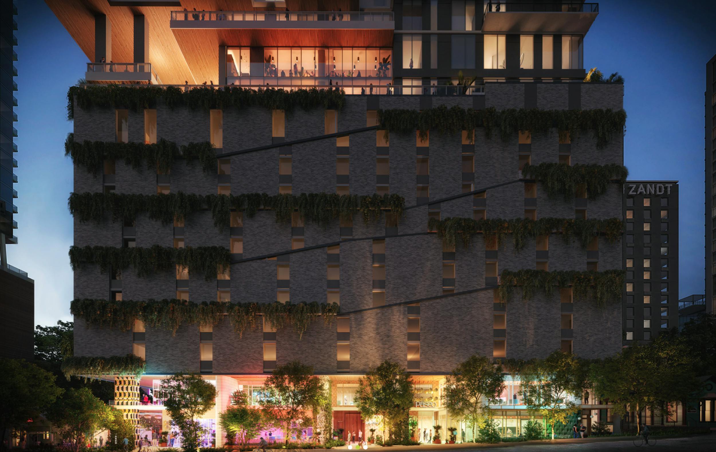 Austin’s historic Rainey Street welcomes a new neighbor: a 48-story ...