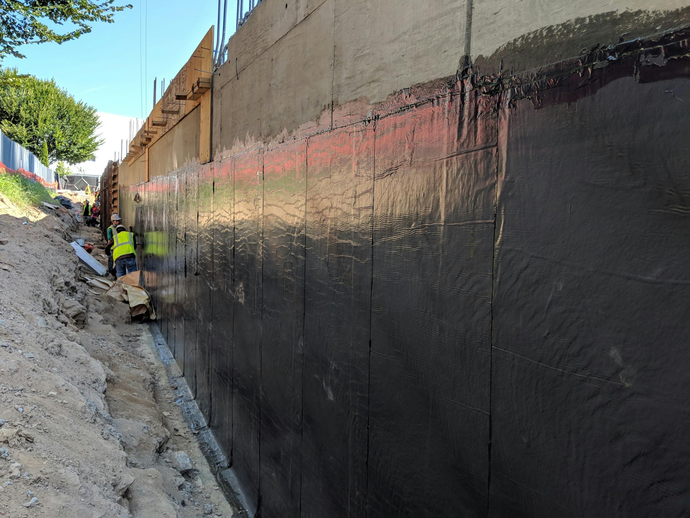 Waterproofing Membranes For Walls