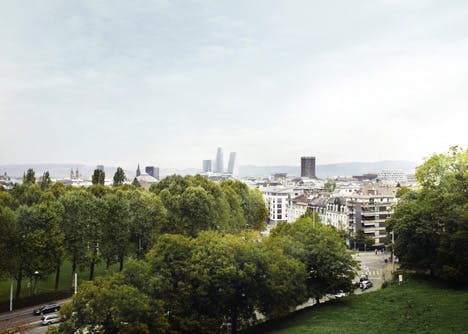 Herzog & de Meuron reveals plans for redesign of Roche pharmaceutical ...