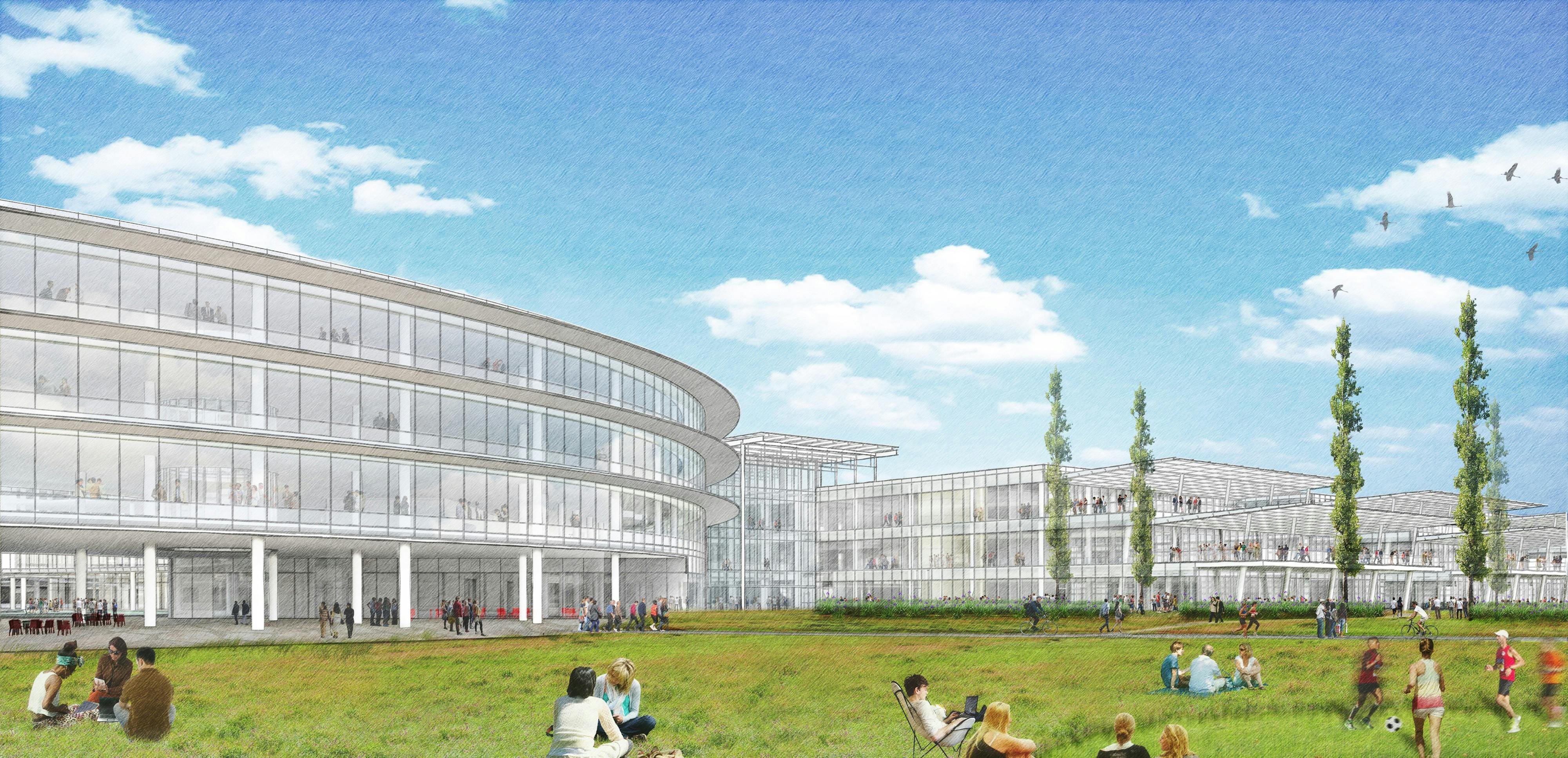 Expedia Unveils Design For Seattle Waterfront Campus Building First