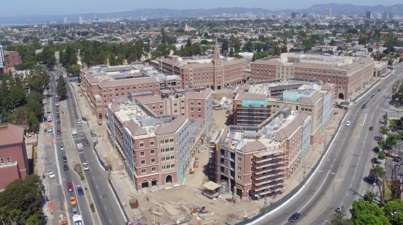 Usc Campus Size