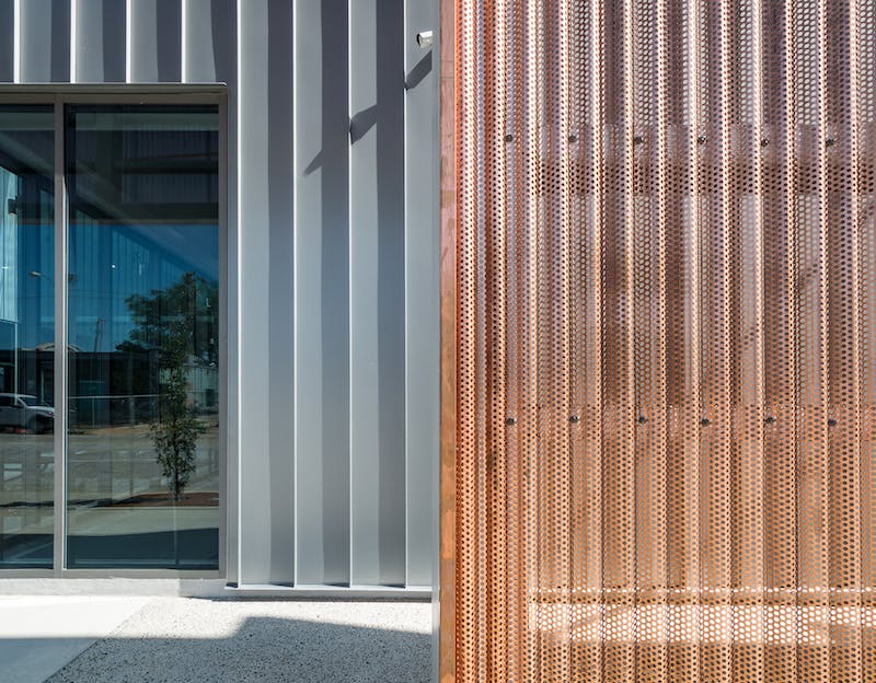 Perforated Copper Cladding Metal Facade Metal Screens Architecture