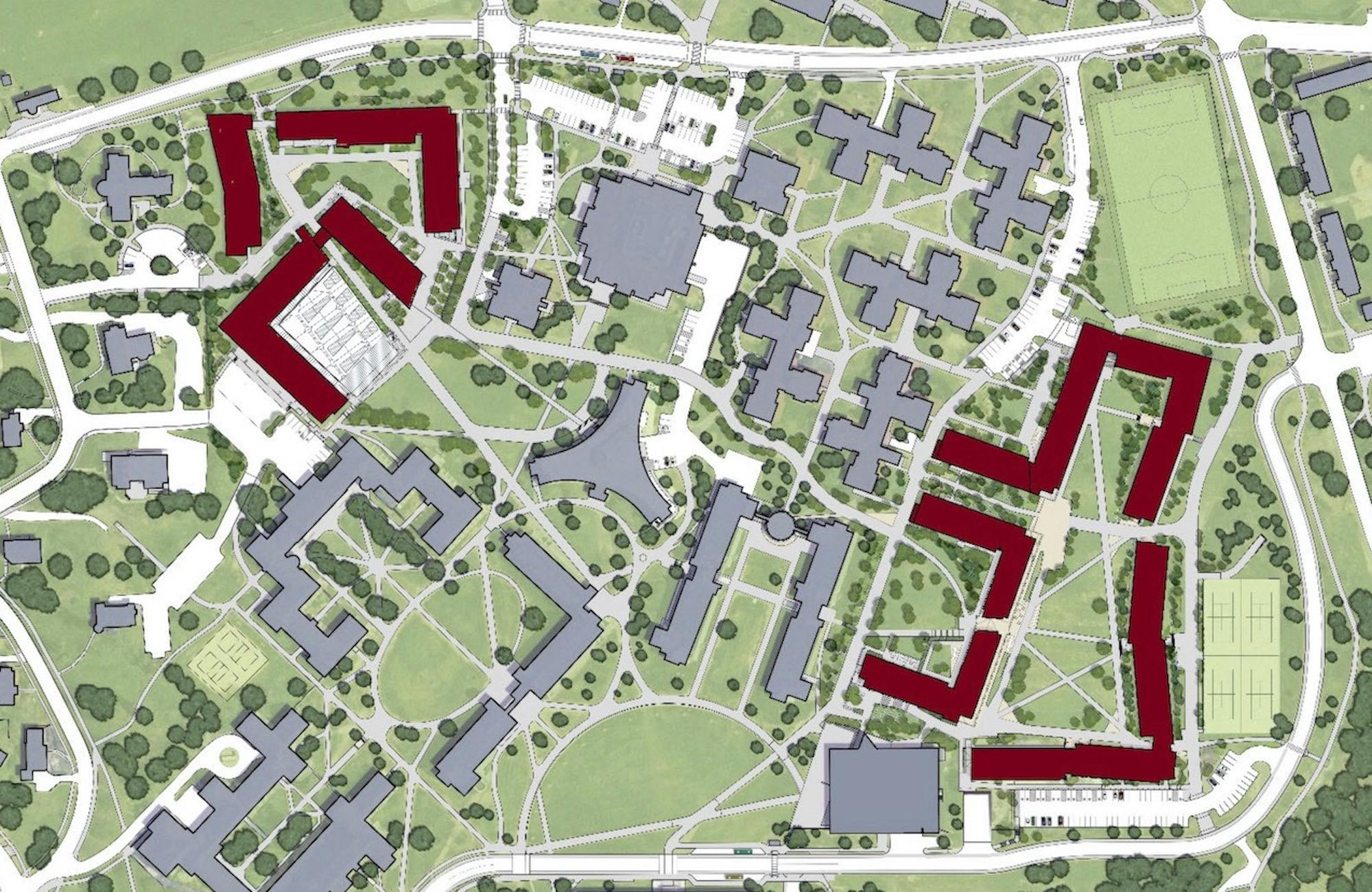 Cornell University Campus Map