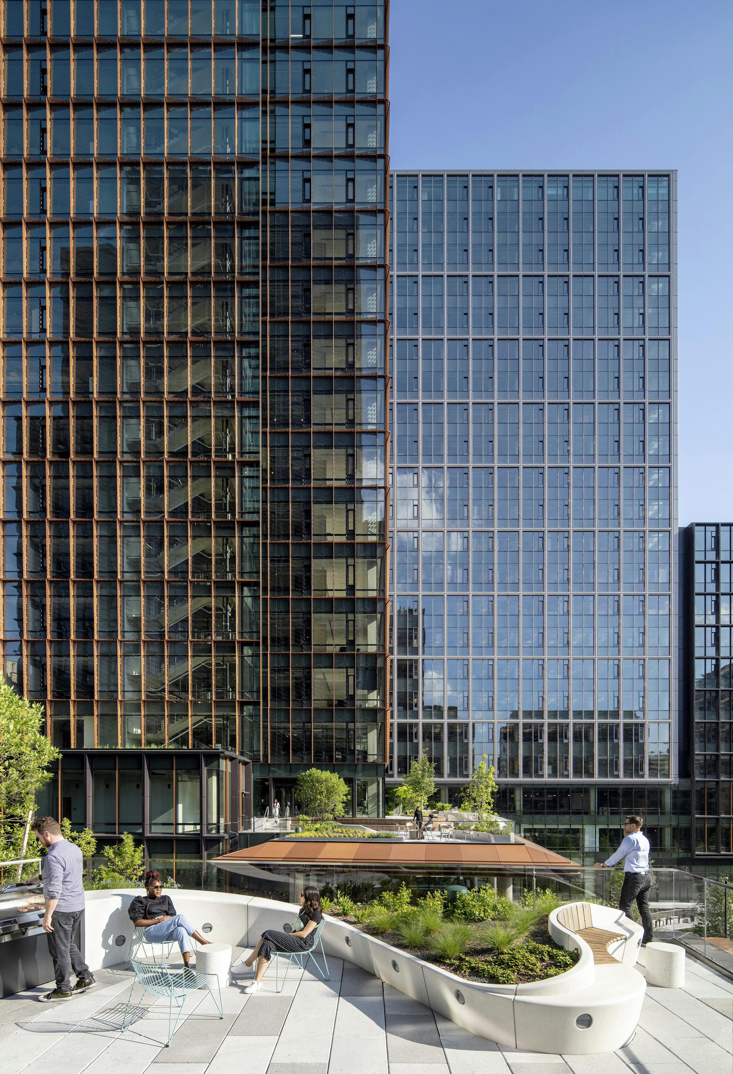 Amazon’s second headquarters completes its first buildings: a pair of ...