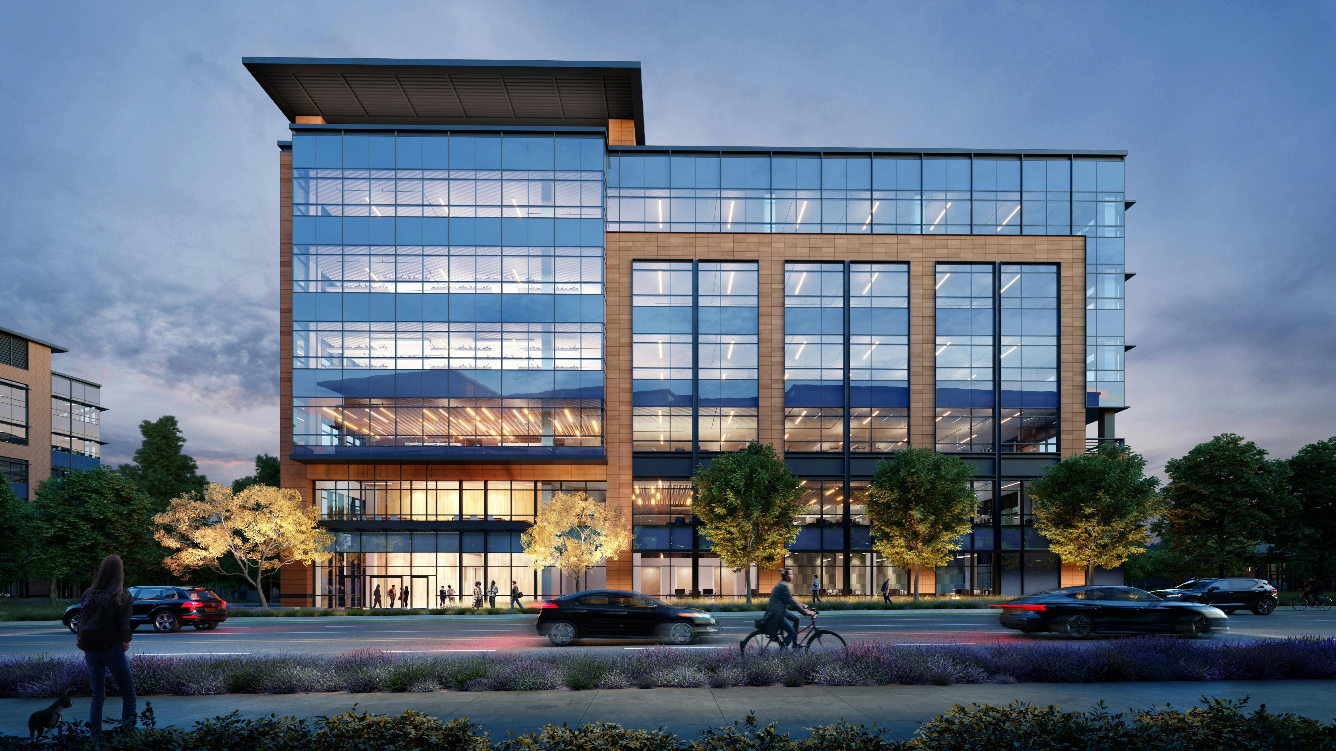 Office Building Renderings Office Building Rendering Stock