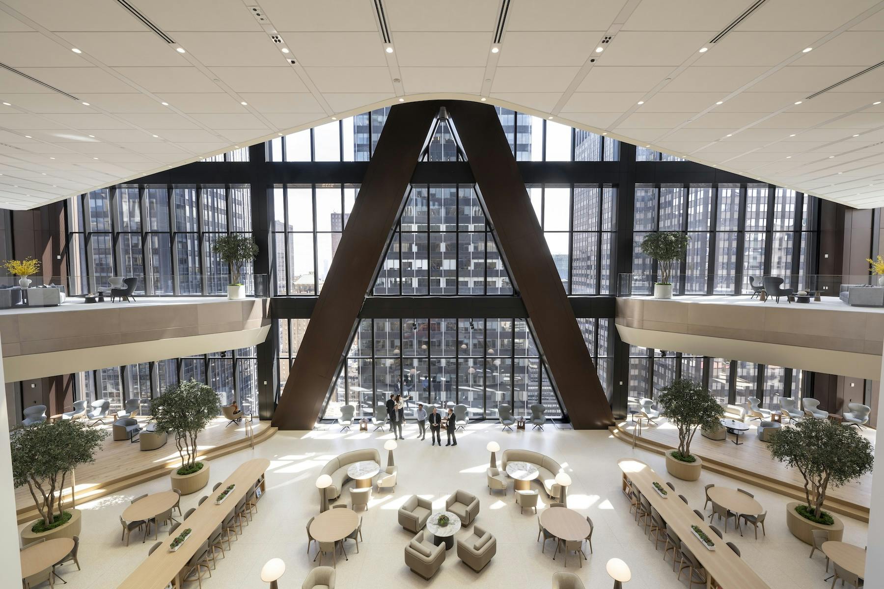 JPMorgan Chase holds grand opening of its new HQs building | Building ...